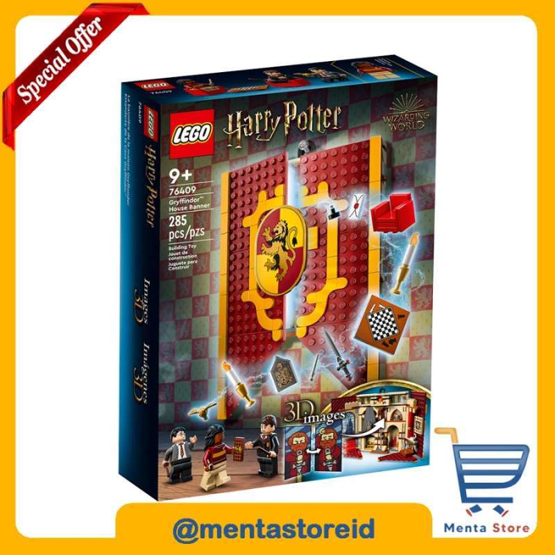 Promo LEGO Harry Potter 76409 Gryffindor™ House Banner Diskon 30% di ...
