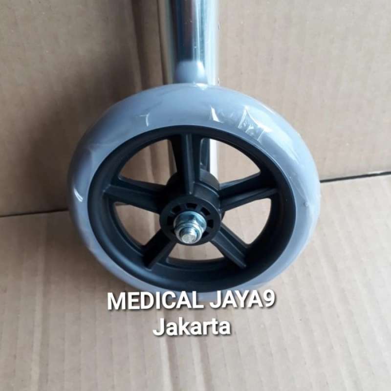 Jual Roda Walker Tanpa Kursi Ukuran 5 Inch Tongkat Jemuran Alat Bantu ...