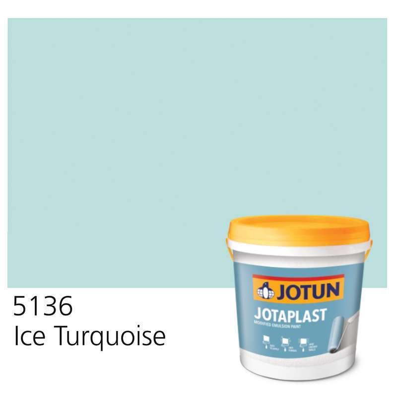 Jual Jotun Jotaplast Tinting Cat Tembok [3.5L] - Ice Turquoise di ...