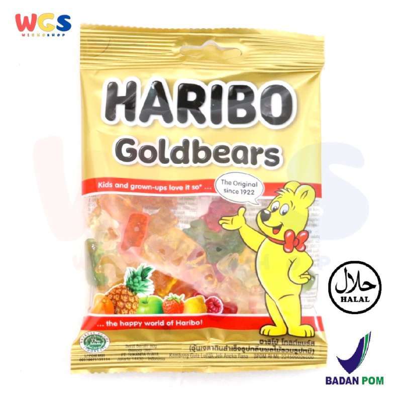 Jual Permen Haribo Goldbears Original 80 Gr Di Seller Wighoshop - Wgs ...