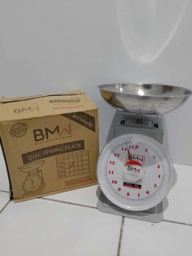 Jual Timbangan 15 Kg Timbangan Duduk / Timbangan Analog Buah Sayur 15 ...