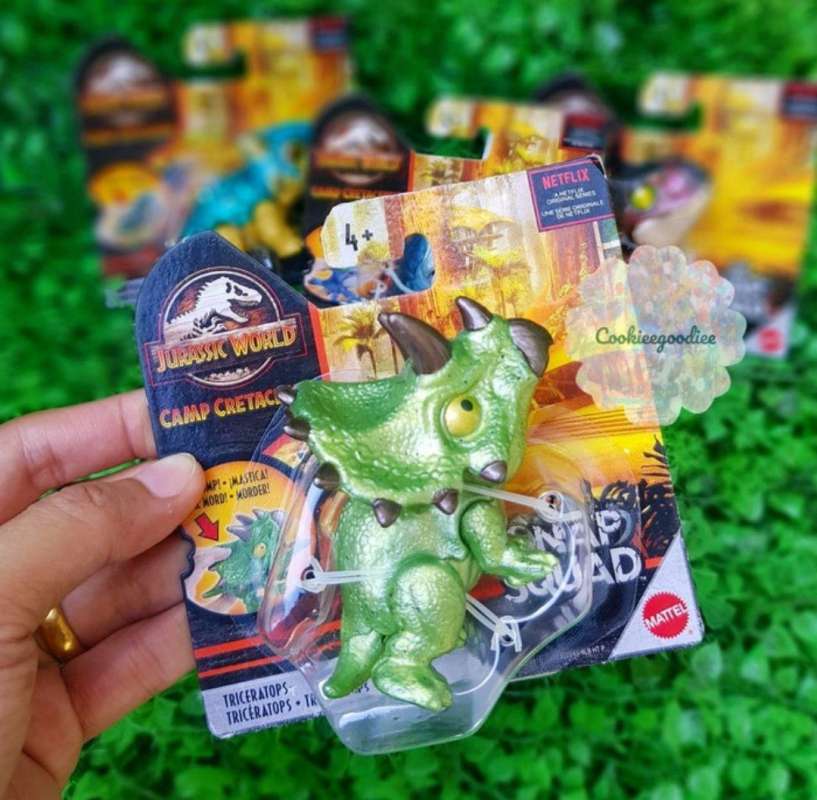 Jual Jurassic World Snap Squad Wave 6 - Triceratops di Seller ...