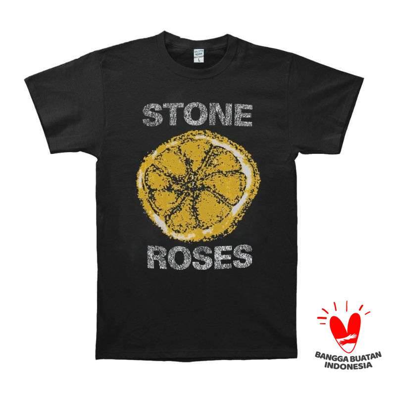 Jual Foundate The Stone Roses Logo C Kaos Band [pre-order 7 Hari] - Xl ...