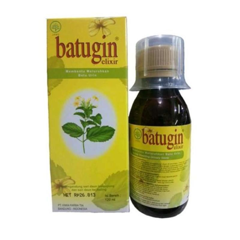 Jual Batugin Elixir Obat Herbal 120 Ml Peluruh Batu Ginjal Di Seller ...