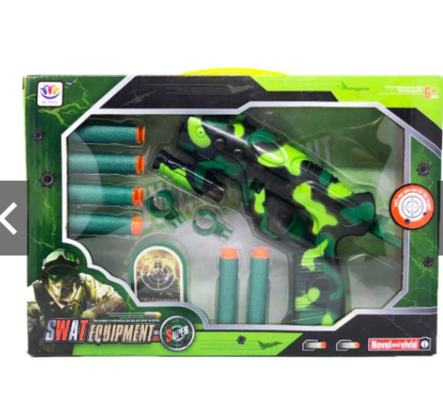 Jual Mainan Anak Pistol Peluru Busa Soft Bullet Gun (Pistol Army) di ...