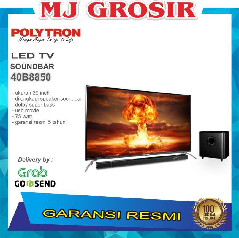 Jual Layar Panel Led Tv Polytron 40 Inch Original, Murah & Diskon Juni ...