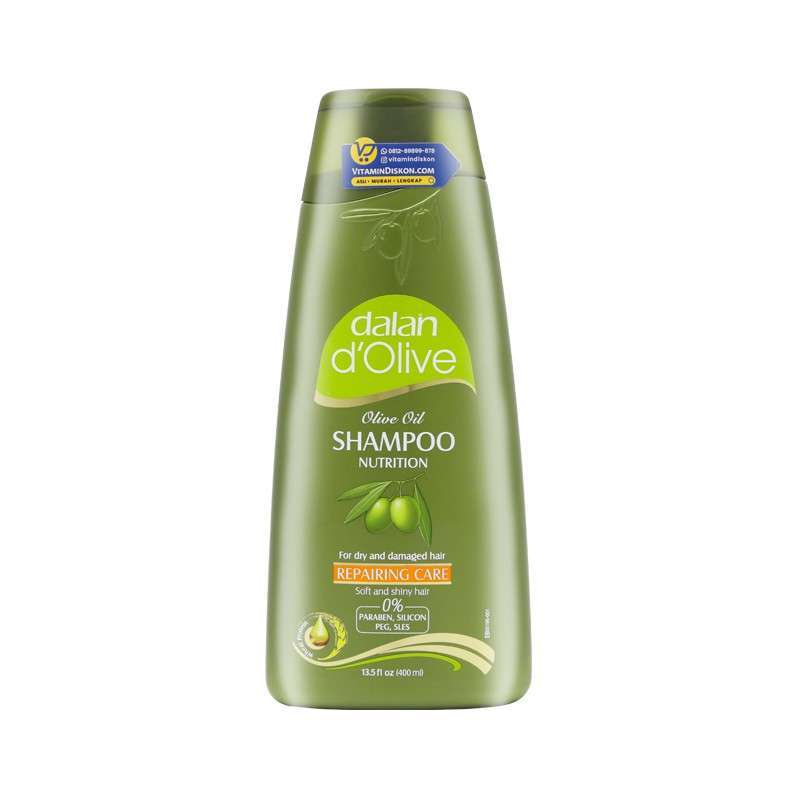 Jual Dalan D-olive Repairing Care Shampoo 400 Ml | Sampo Perawatan ...