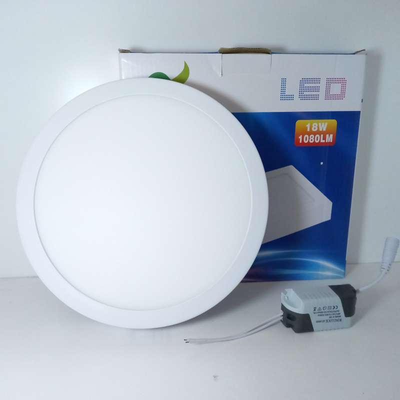 Promo LAMPU DOWNLIGHT LED 18 WATT KUNING OB LAMPU PANEL LED 18w BULAT ...