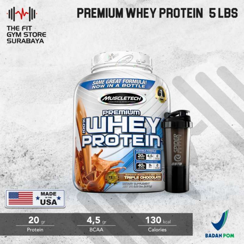 Jual MUSCLETECH Premium Whey Protein 5 Lbs Premium Whey Protein 5lbs di ...