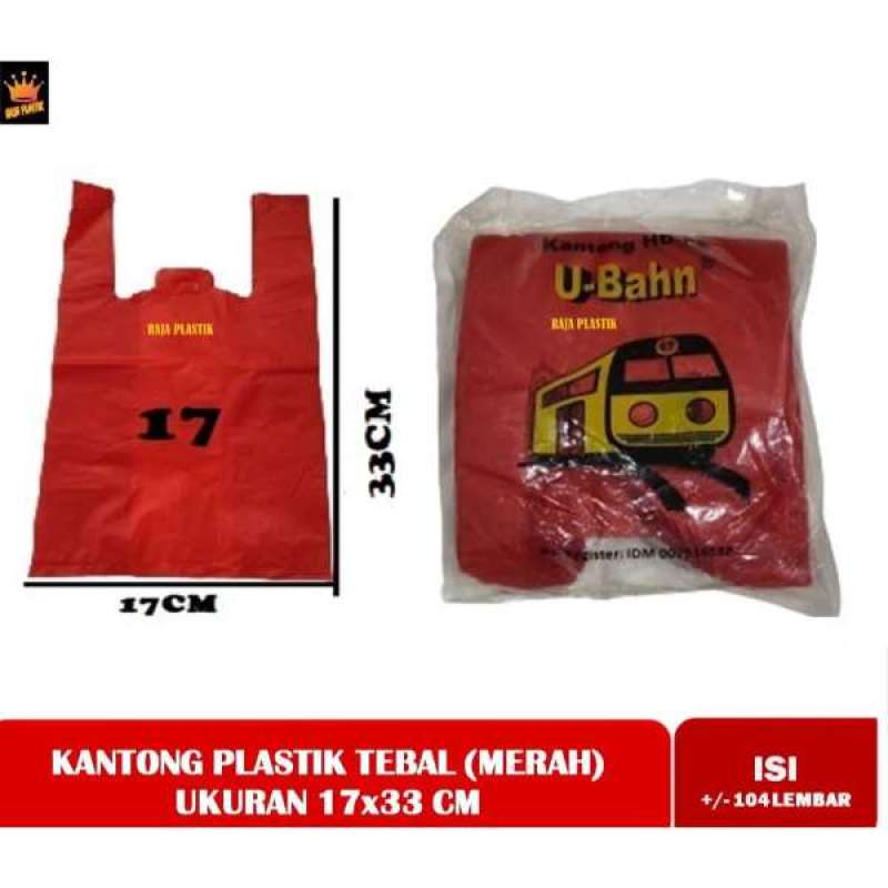 Promo Kantong Plastik Merah Tebal Kantong Plastik Ubahn Kresek Merah ...
