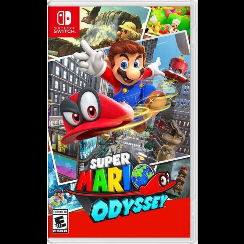 Jual Nintendo Switch Super Mario Odyssey Dvd Game Eng Di Seller ...