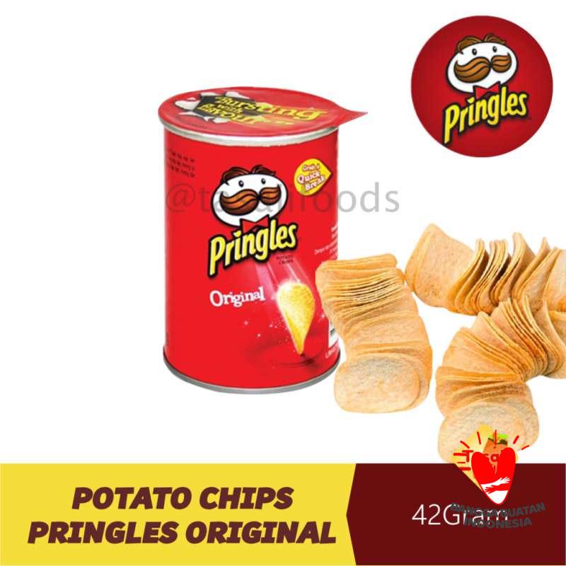 Jual Potato Chips Pringles Original 42 Gram di Seller Tasaji Food ...
