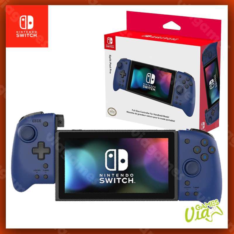 Jual Hori Split Pad Pro Blue Nintendo Switch / Controller / Stik / Stick di Seller VIAGAMES ...