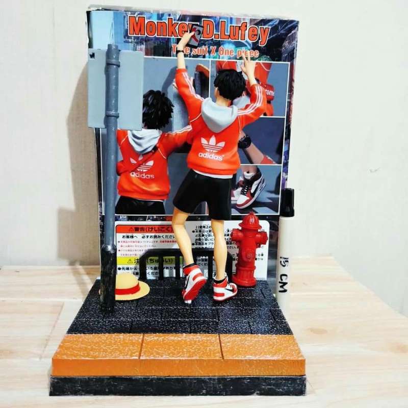Jual Mainan Action Figure monkey D Luffy One Piece Statue bahan Pvc Di ...