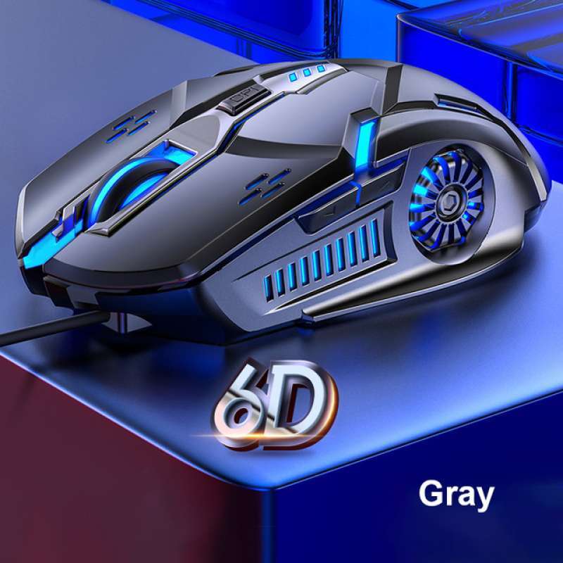 Jual Mouse Gaming G5 Kabel 6D 4-Speed 3200 DPI RGB Gaming Mouse ...