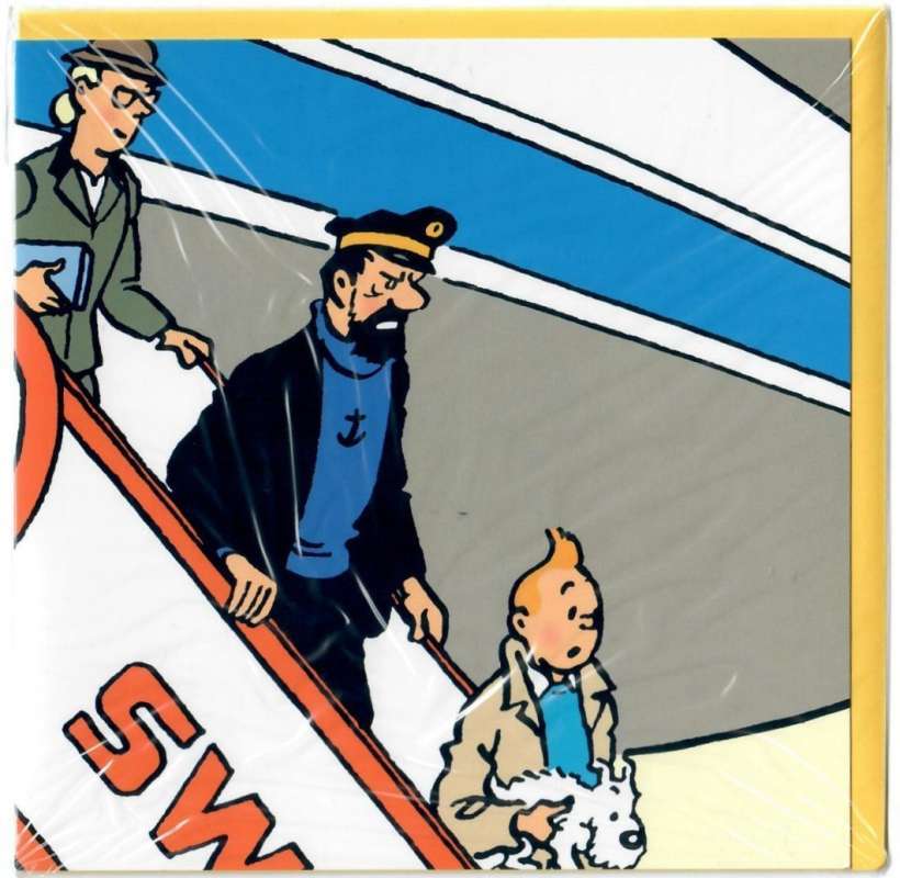 Jual TINTIN GREETING CARDS: Planes #8 di Seller Tintin Shop Singapore ...
