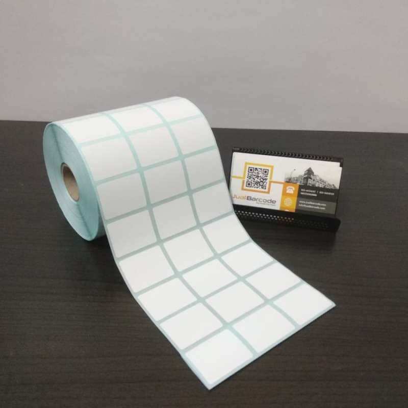 Jual Label Sticker Barcode 33mm X 25mm ( 3 Line ) Semicoated Isi 5000 ...