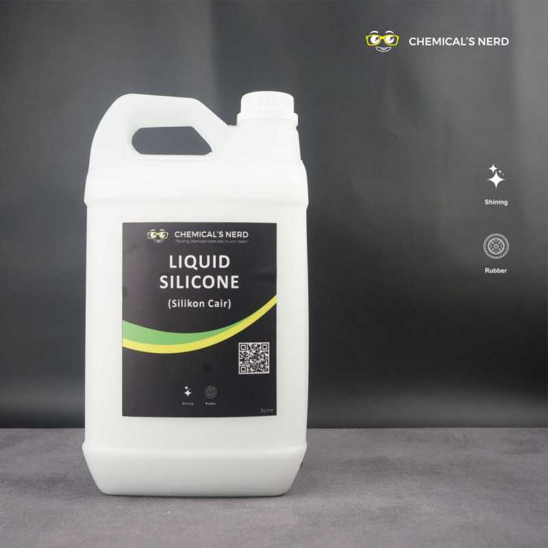 Jual Chemical's Nerd Silikon Cair 5liter, Cairan Pengkilap Ban 5 Liter ...