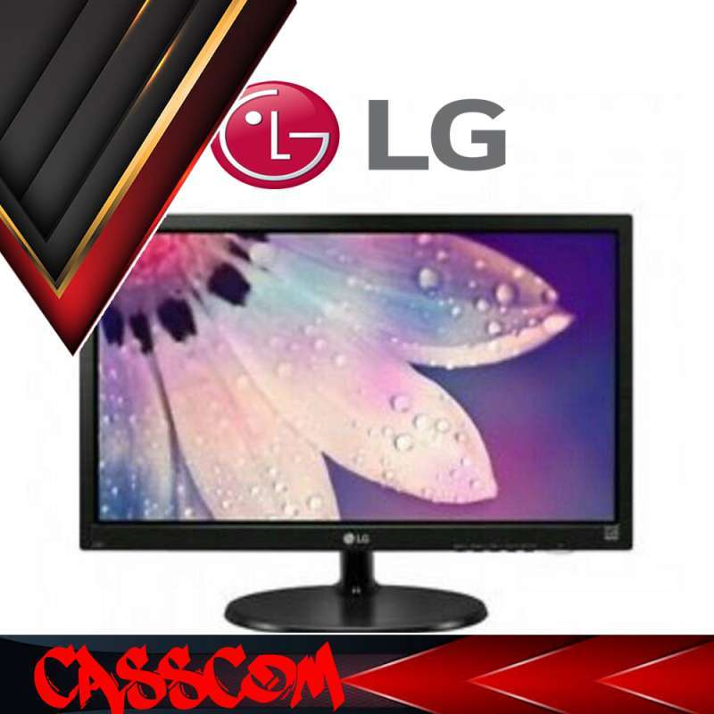 Promo LED Monitor LG 19 19M38 slim 18.5 Resmi - Hitam Diskon 6% di ...