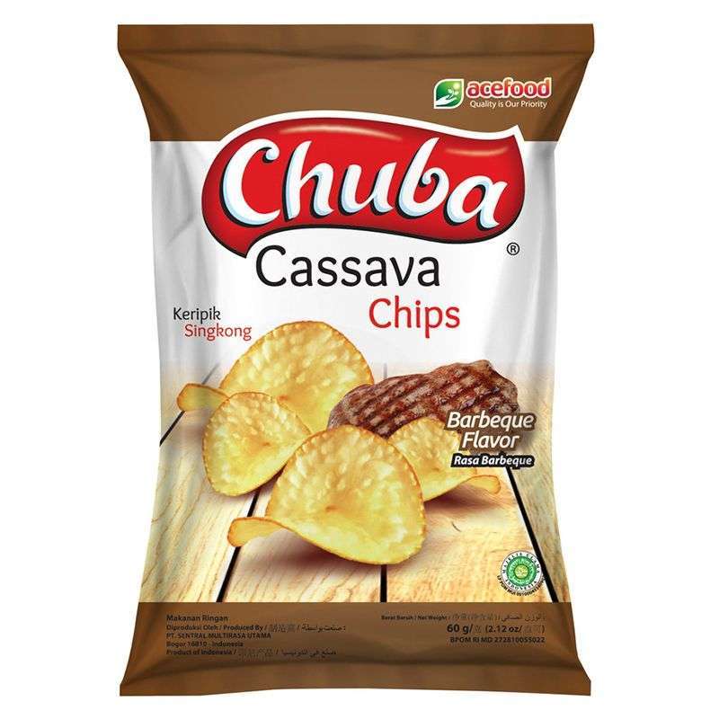 Jual Chuba Cassava Barbeque 60g di Seller Alfamidi - GREEN VILLAGE ...