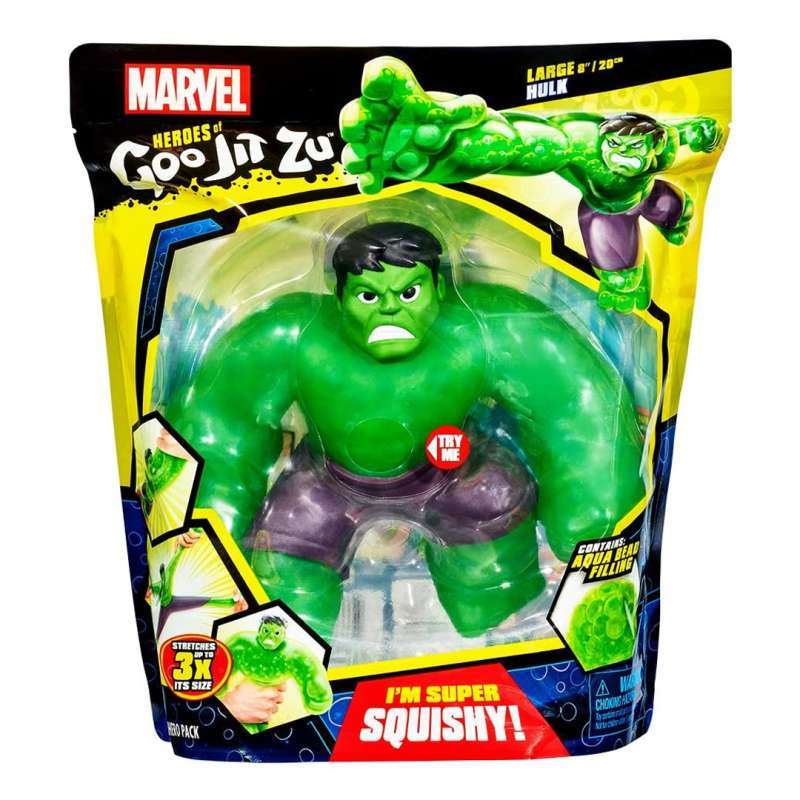 Jual Heroes of Goo Jit Zu Marvel Supagoo Hulk Large Jumbo Original ...