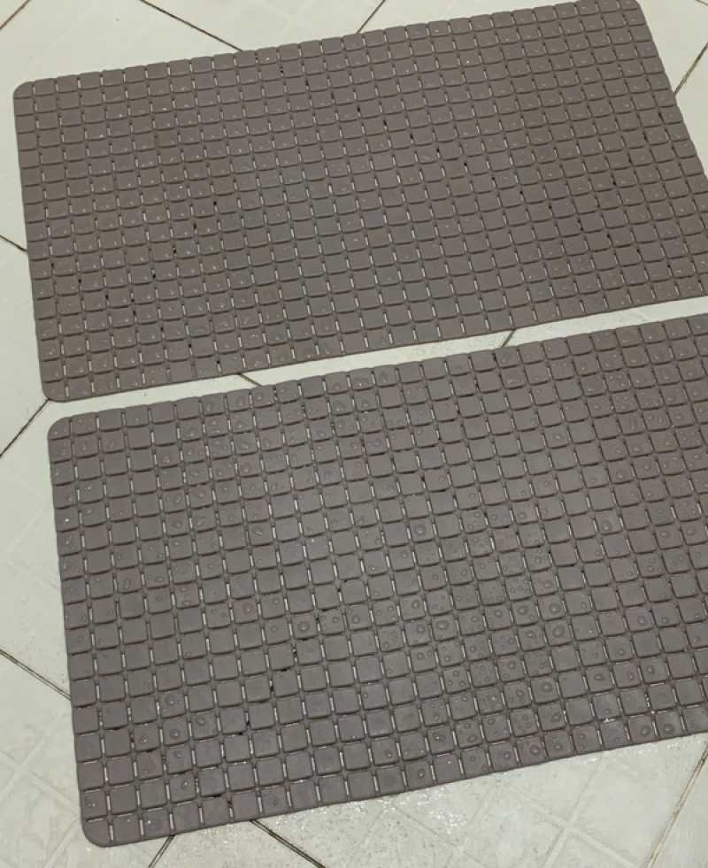 Promo Keset Kamar Mandi PVC Kotak-Kotak Anti Slip Diskon 8% di Seller ...