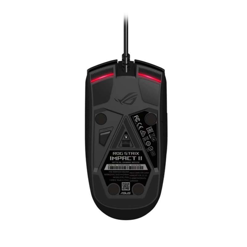 Promo Asus ROG Strix Impact II Gaming Mouse [90MP01E0-B0UA00] Diskon 38 ...