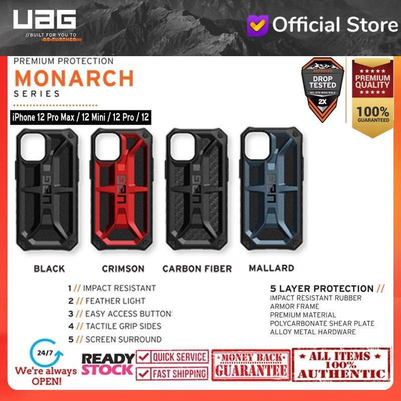 Jual Case iPhone 12 Pro Max - Pro - 12 Mini UAG MONARCH di Seller UAG ...