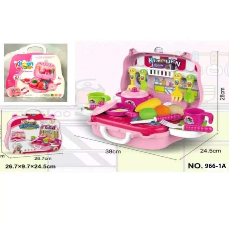 Jual Mainan Anak Kitchen Ware Set Koper - Mainan Masak-masakan Anak ... Jual Mainan Anak Kitchen Ware Set Koper - Mainan Masak-masakan Anak ...