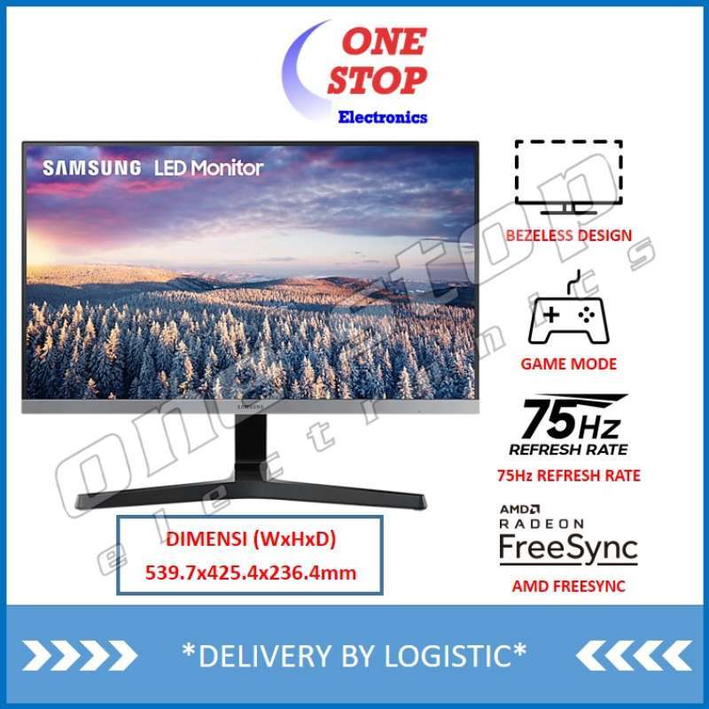 Promo [GARANSI RESMI] SAMSUNG S24R350 FHD Monitor Bezel-Less Design 24 ...