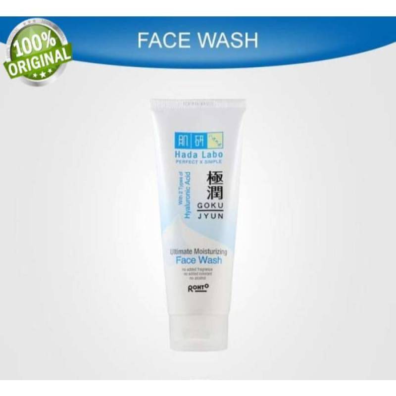 Promo Hada Labo Gokujyun Moisturizing Face Wash [50 G] Diskon 13% Di ...