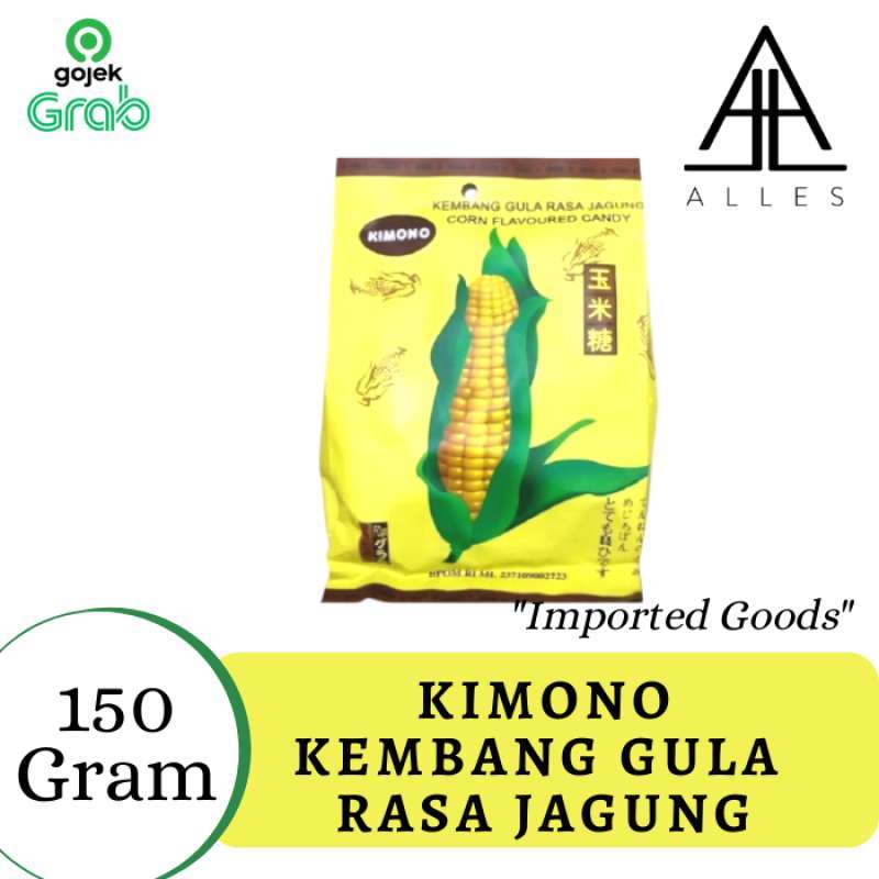 Jual Permen Kimono Jagung /Kimono Corn Flavored Candy 150 gram di ...