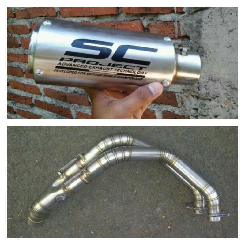 Promo Knalpot SC Project Titan Full Set Kawasaki Ninja 650 - ER6 ER6N ...