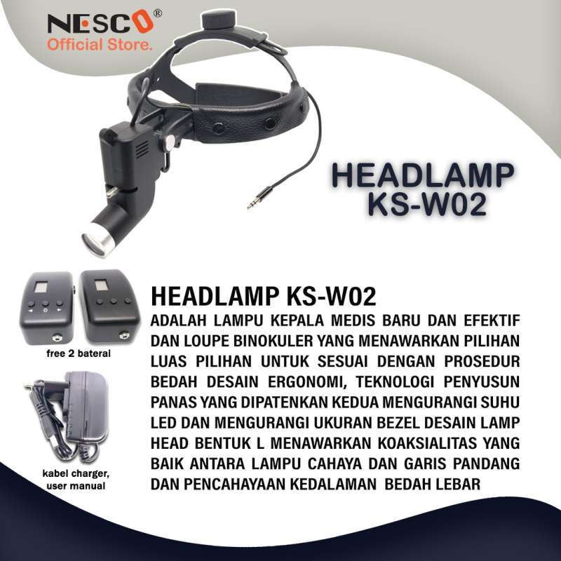 Jual Head Lamp Ks-w02 - Led Surgical Headlight Di Seller Nescoalkes ...