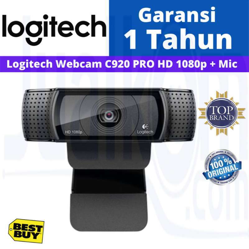 Jual New Webcam Logitech C920 Pro 1080P Hd Webcam Logitech C920 Pro ...