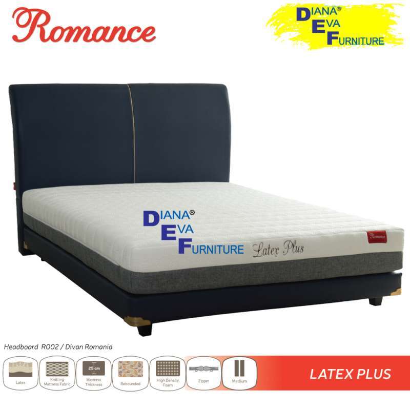 Promo Romance Latex Plus Kasur Latex Diskon 57% di Seller Diana Eva Furniture Official Store ...