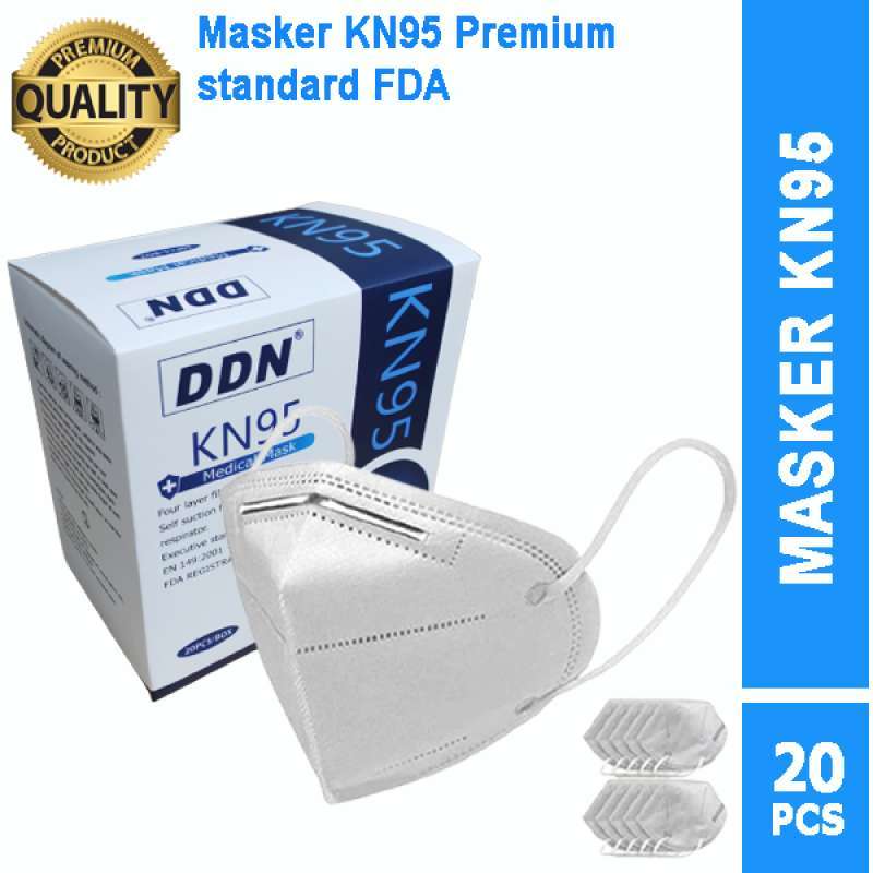 Jual Masker KN 95 PREMIUM standard FDA [ 20Pcs ] di Seller DyvalTech ...