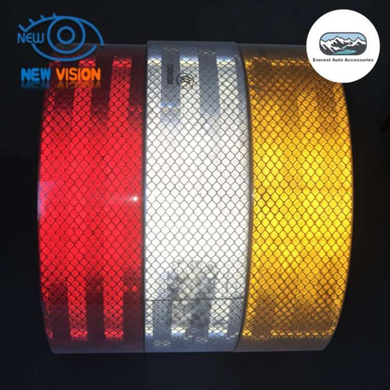 Jual Sticker Stiker Reflektor Reflektif Uji Kir DisHub Truk Pemantul ...