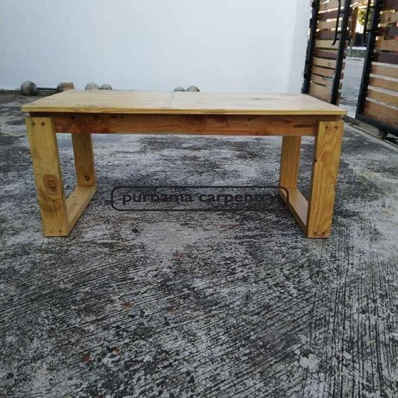 Jual Meja Tamu Kayu Pinus Jati Belanda Mt07 Di Seller Purnama Carpentry ...