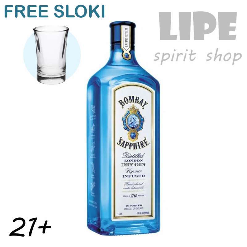 Promo Bombay Sapphire London Dry Gin Original Diskon 9% di Seller Lipe ...