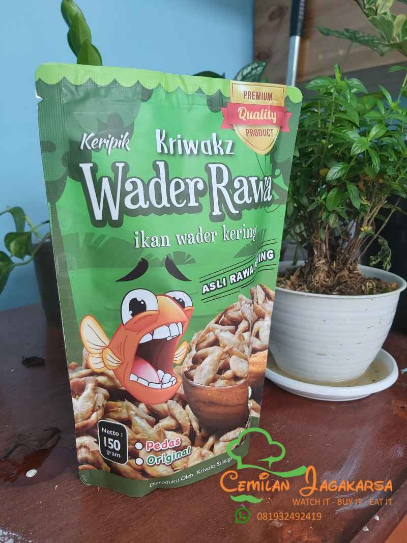 Jual Keripik Ikan WADER/ Baby Fish - Rasa SAPI PANGGANG (150 gr) di ...