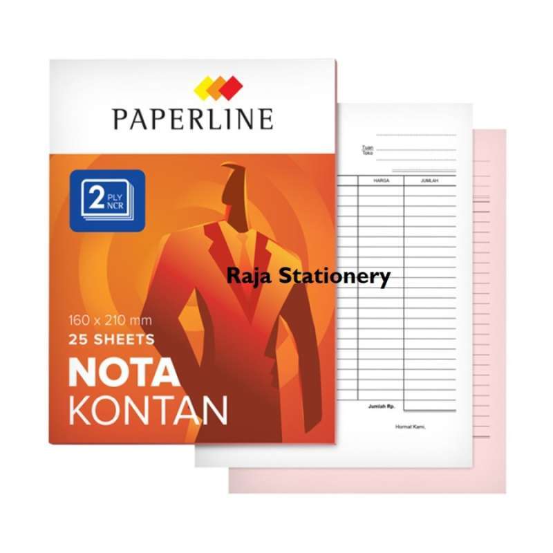 Jual Paperline Nota Kontan 2ply Besar 25 Set Ncr Di Seller Raja ...