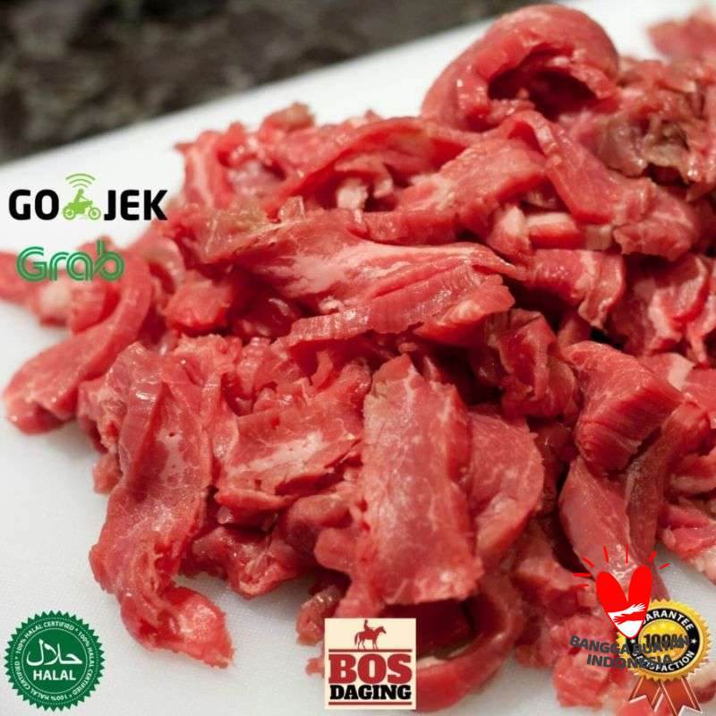 Jual Bos Daging Daging has dalam slice teriyaki 250gr dijamin fresh ...