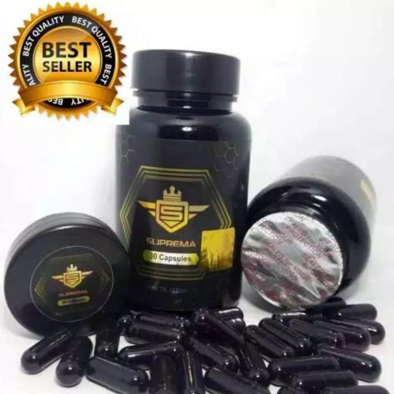 Jual Suprema Suplemen Kesehatan pria Seksual [30 Kapsul] Pembesar Kuat ...
