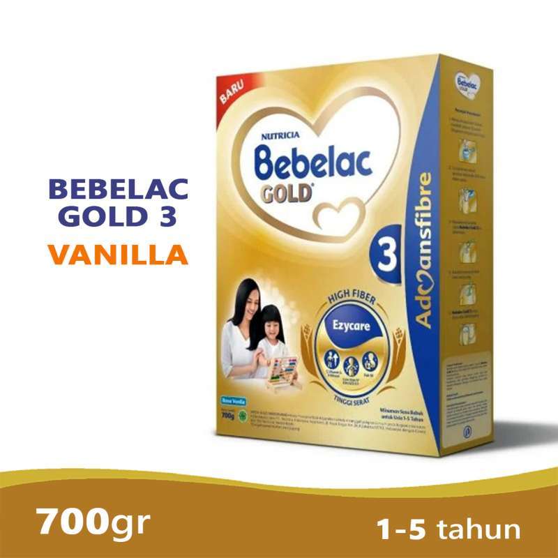 Jual BEBELAC GOLD 3 VANILLA BOX 700 GR di Seller Alesaurus Store ...