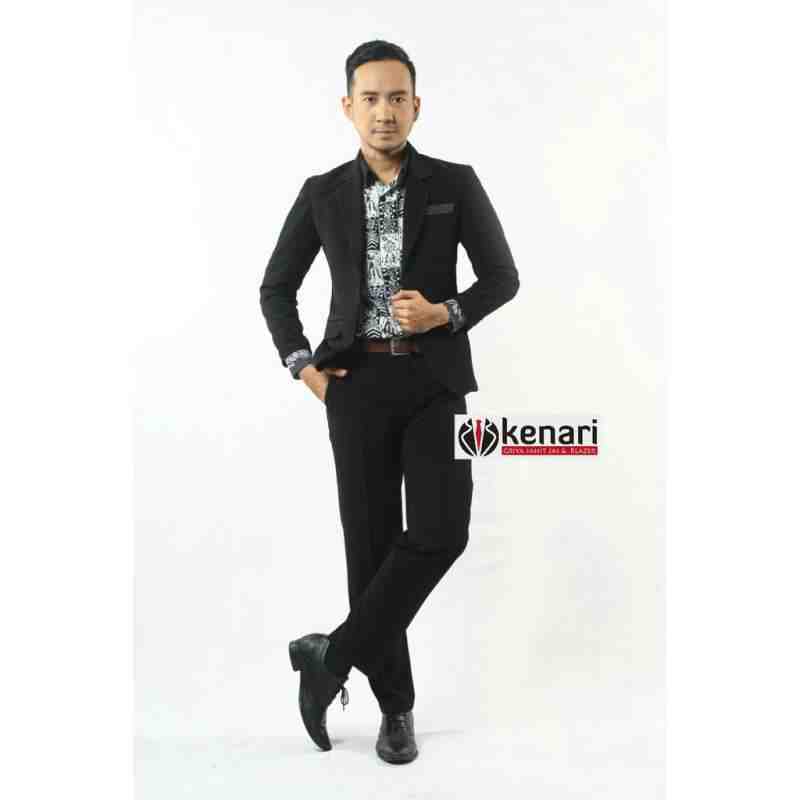 Jual Jas Formal Dengan Variasi Kantong List Batik Jas Resmi Pria Jas ...