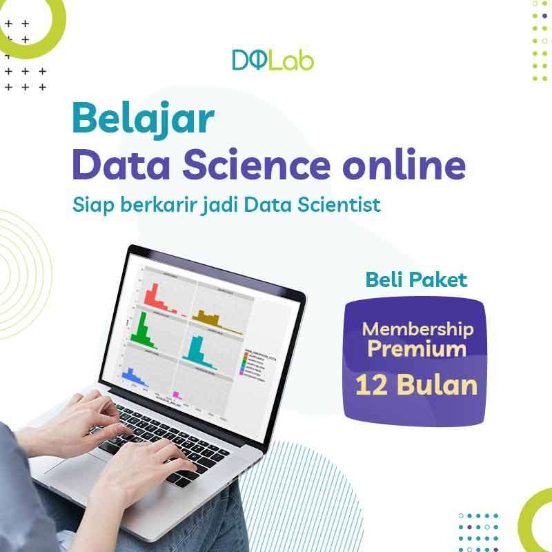 Promo Dqlab Paket Membership Premium 12 Bulan Diskon 90% Di Seller ...