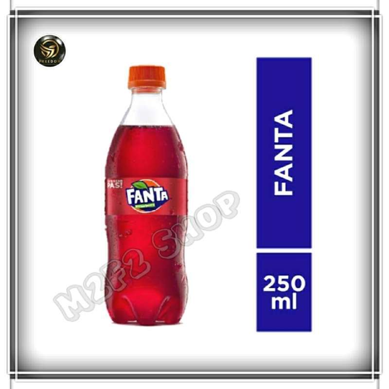 Promo Fanta Merah Rasa Stroberi Botol Plastik Pet - 250 ml (Kemasan ...
