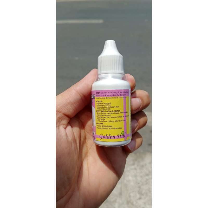 Jual Coldy Cat - Obat Kucing Ileran Liur Mengalir Obat Flu Kucing ...