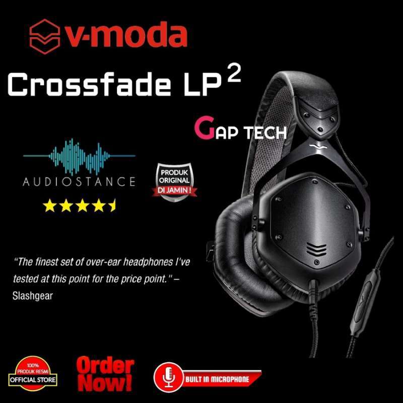 Jual V Moda Crossfade LP2 Over Ear Noise Isolating Headphones Original Garansi Resmi V Moda 1 ...